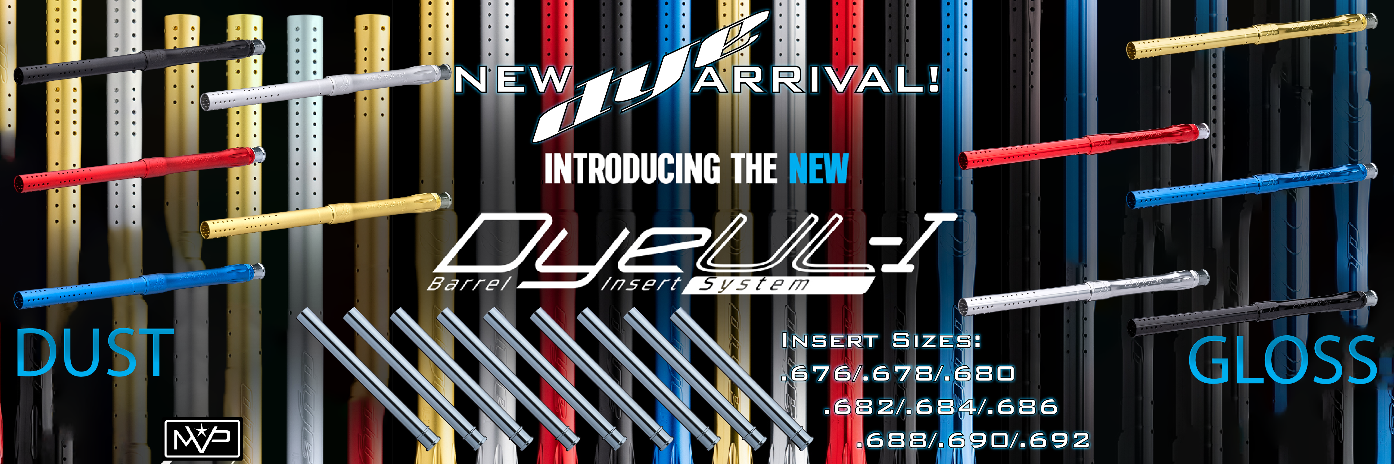 THE NEW DYE UL-I Barrel System
