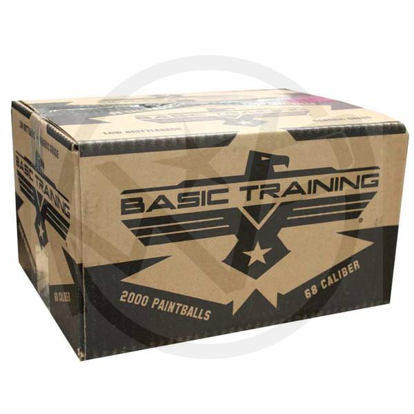 ( .68 Caliber ) Basic Training Paintballs - Orange Shell - Orange Fill