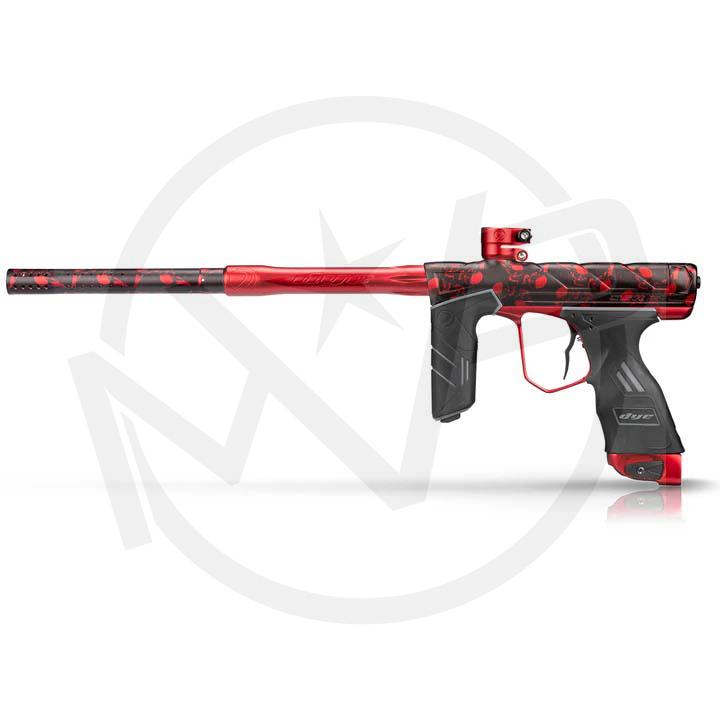 DYE DSR Pro Paintball Gun - Sandana Snake - Skull Red