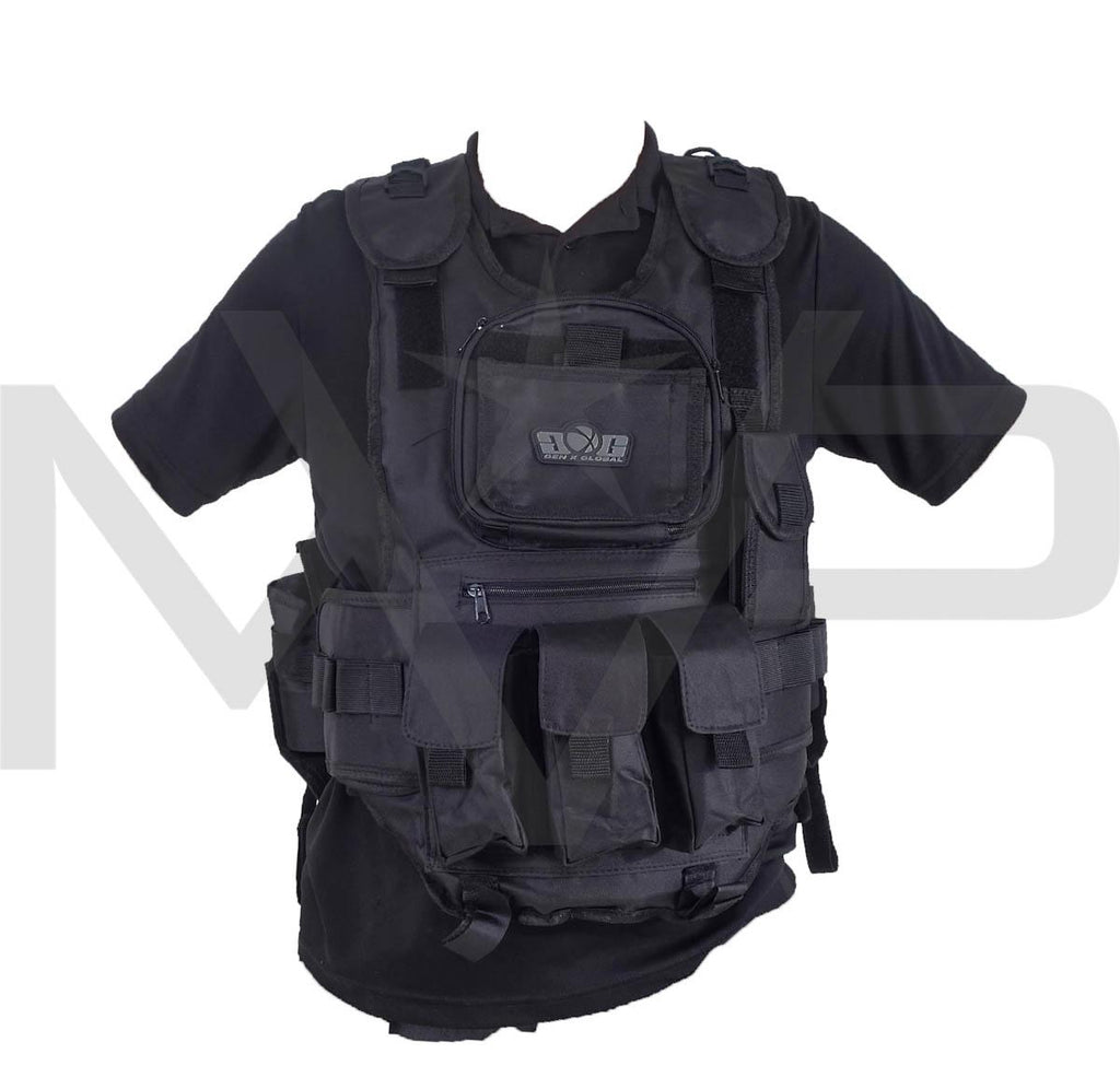 Gen X Global Deluxe Tactical Vest - Black