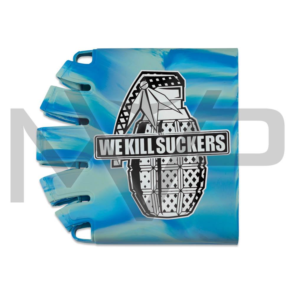 Bunkerkings - Knuckle Butt Tank Cover - WKS Grenade - Cyan