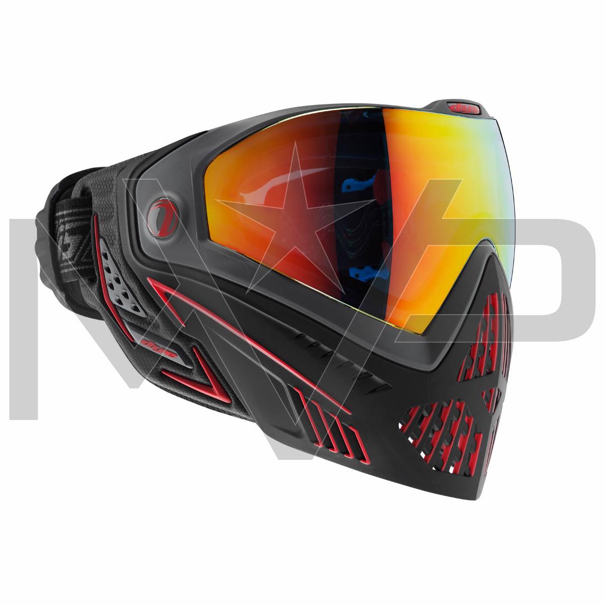 DYE i5 Paintball Mask - Black/Red