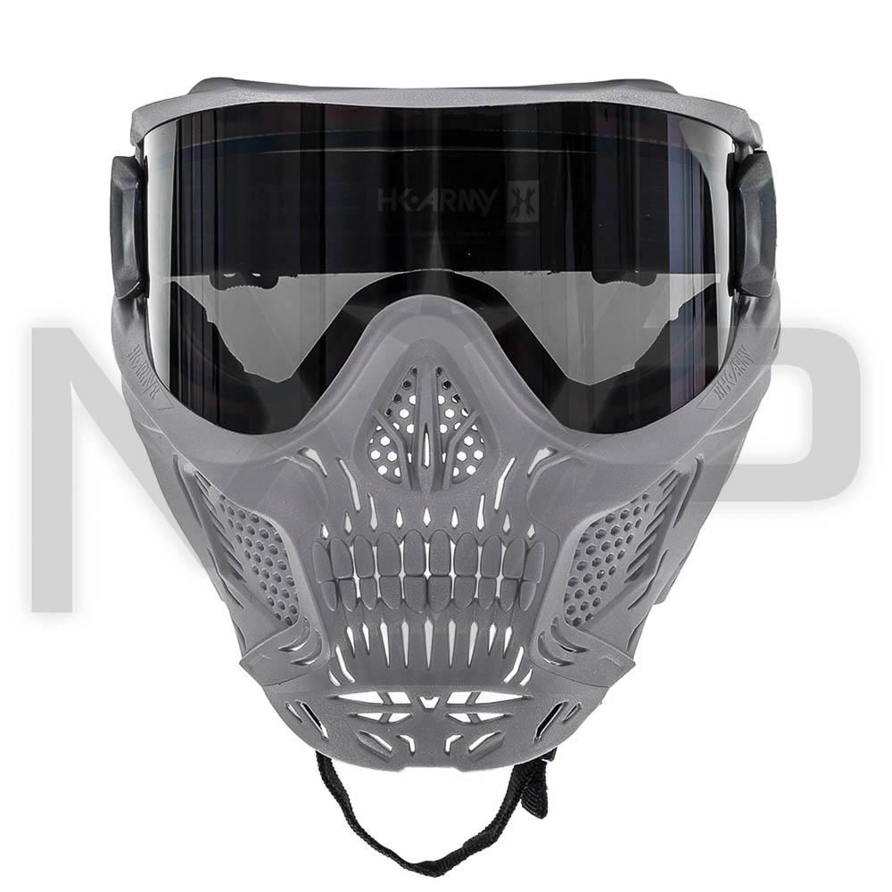 HK Army Skull Mask - Grey Mask / Smoke Lens